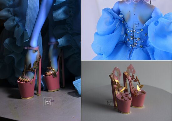 Tempest Doll "Cloud" - artist BJD full set, ooak doll, art doll by ...