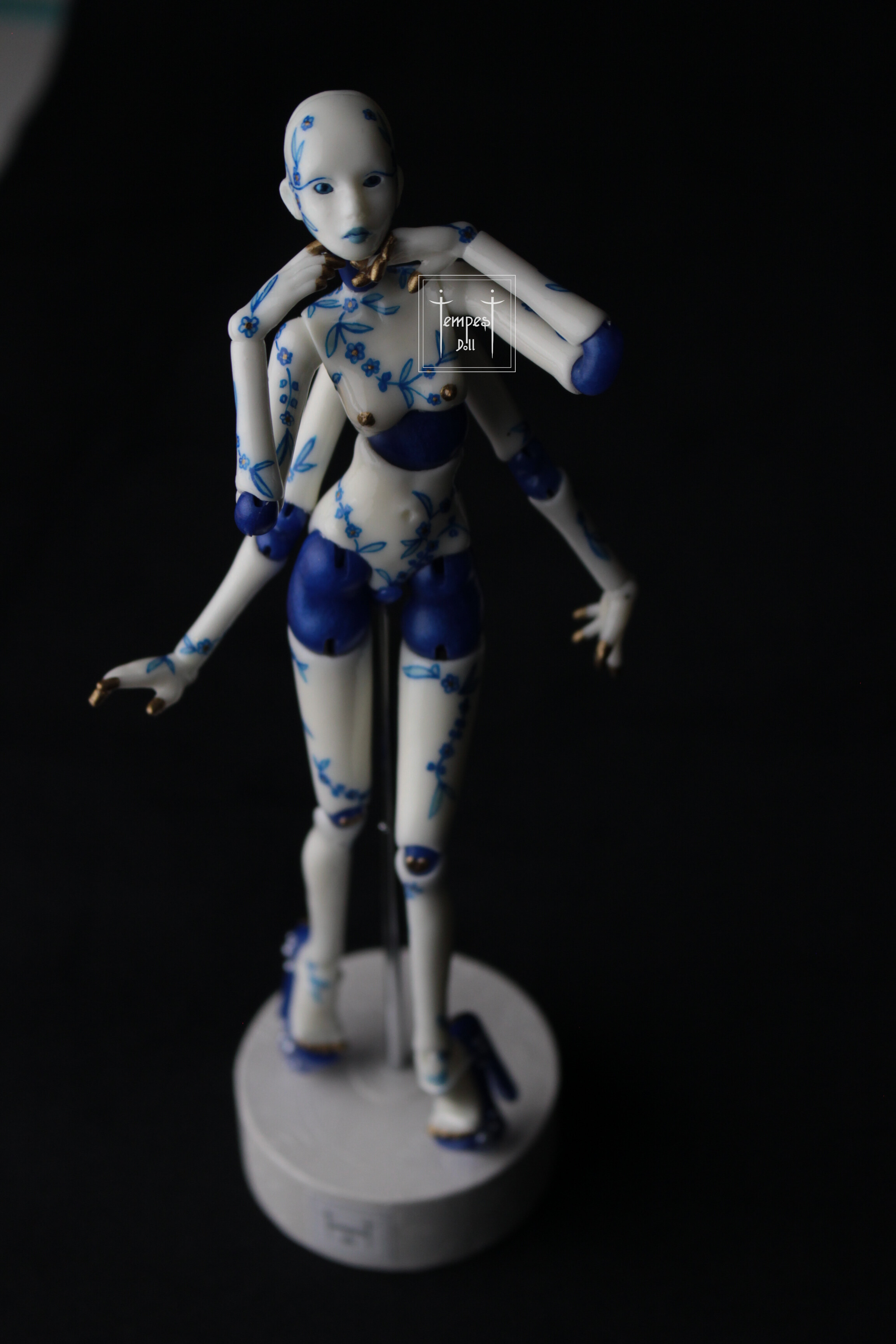 1/12 Scale Bjd Full Set, Tiny Bjd, Miniature Doll, Mini Bjd by Tempest ...