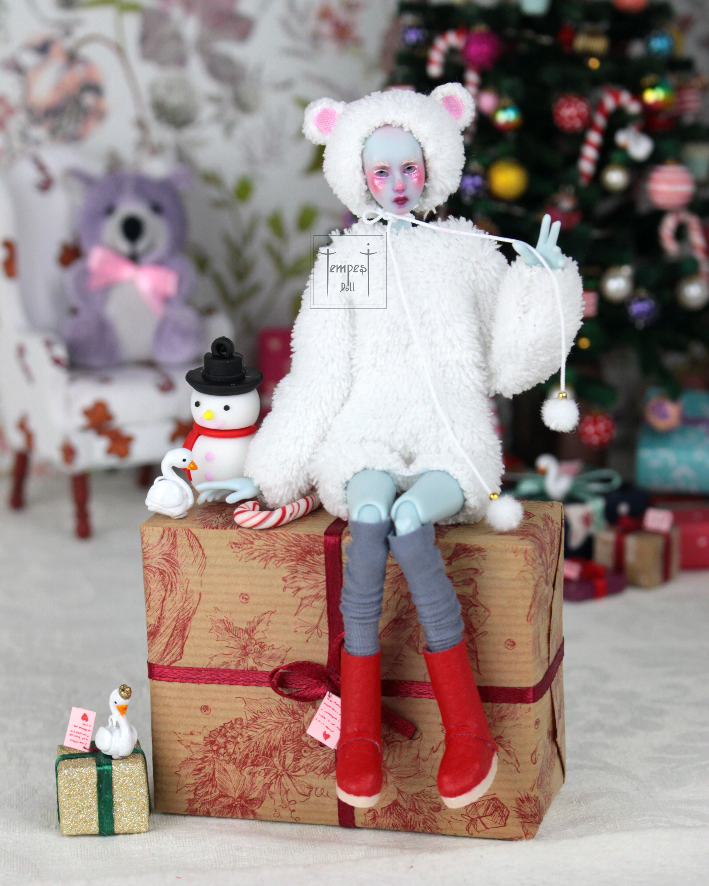 Tempest Doll 1:12 Scale Bjd Full Set Minibelle, Miniature Doll by ...