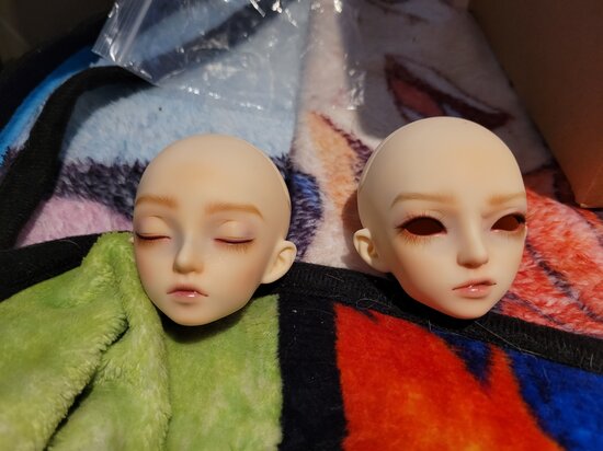 Fairyland Minifee Alan (full Doll Plus Two Extra Heads) Layaway Ok by ...