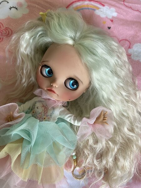 Blythe Unicorn by Miss blythe Marina of Claudia Franco - BJDcollectors.com