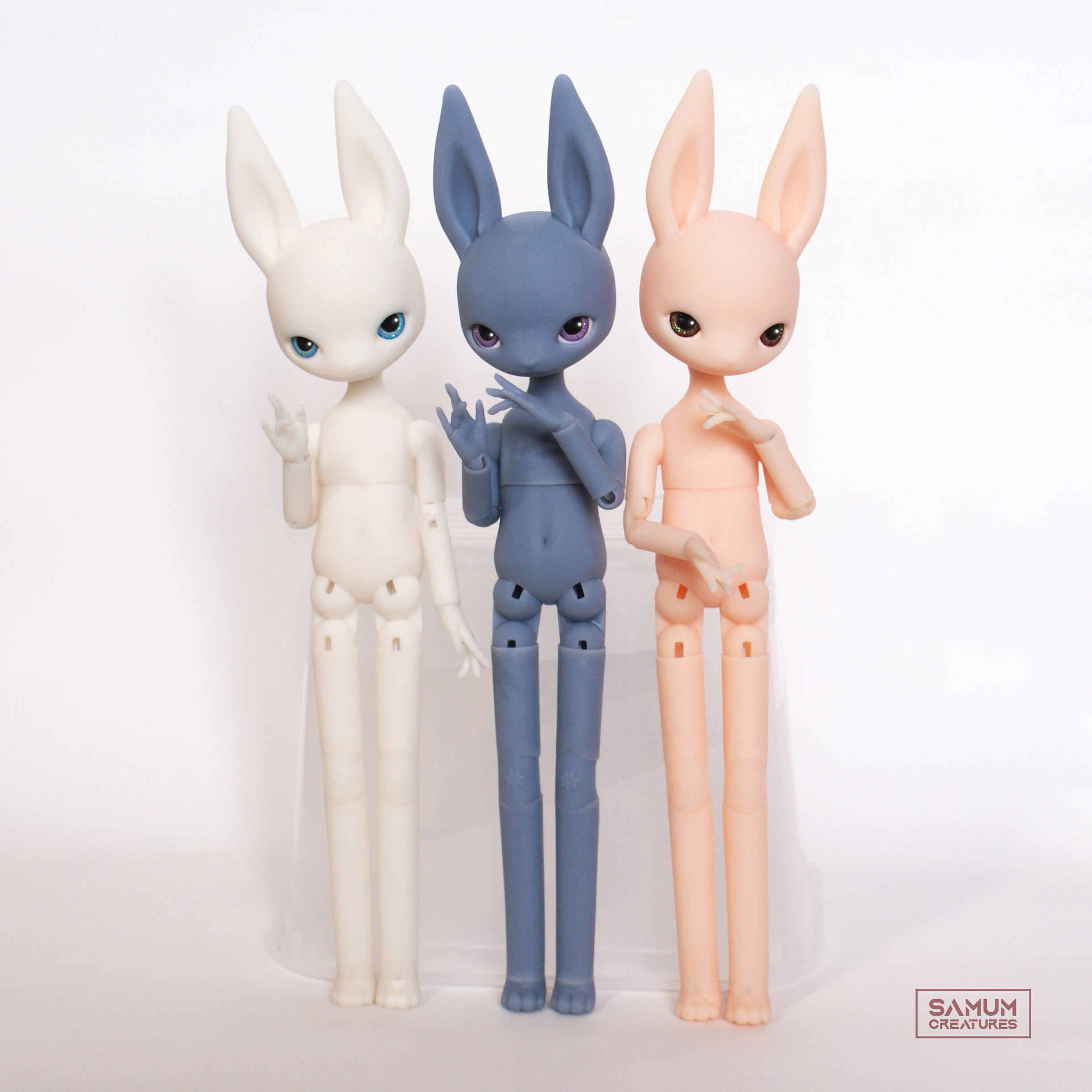 Blank Bjd Art Doll (+ Pair Of Eyes) Bunny Rabbit White by ...