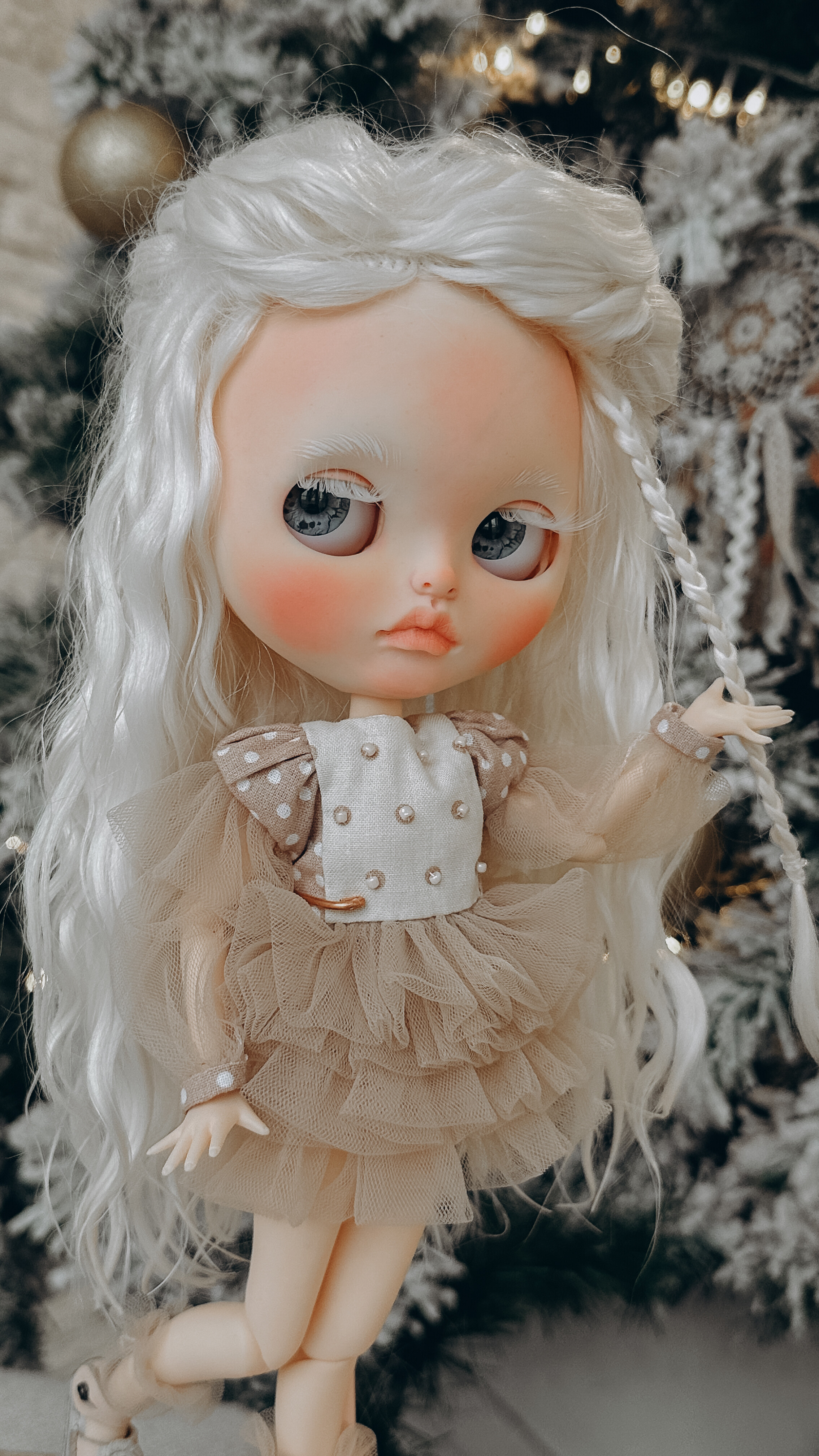 Кукла с белыми ресницами by Happiness of Happines - BJDcollectors.com